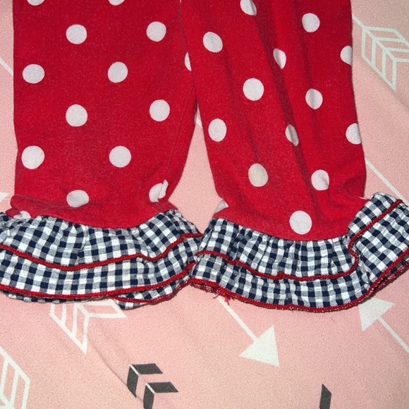 Bonnie Baby | Bottoms | Bonnie Baby Red And White Polka Dot Ruffle ...